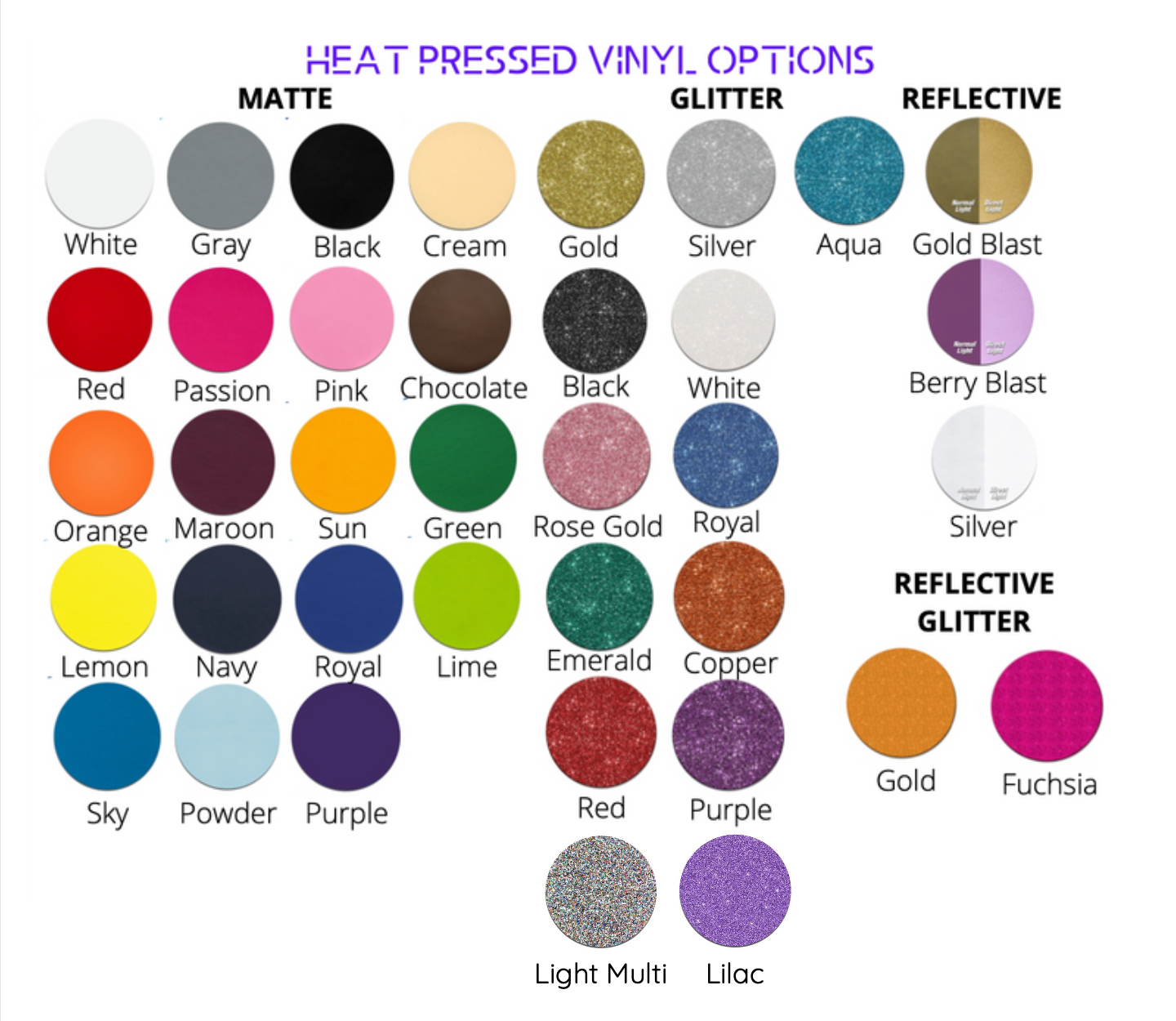 Awareness Colors Chart